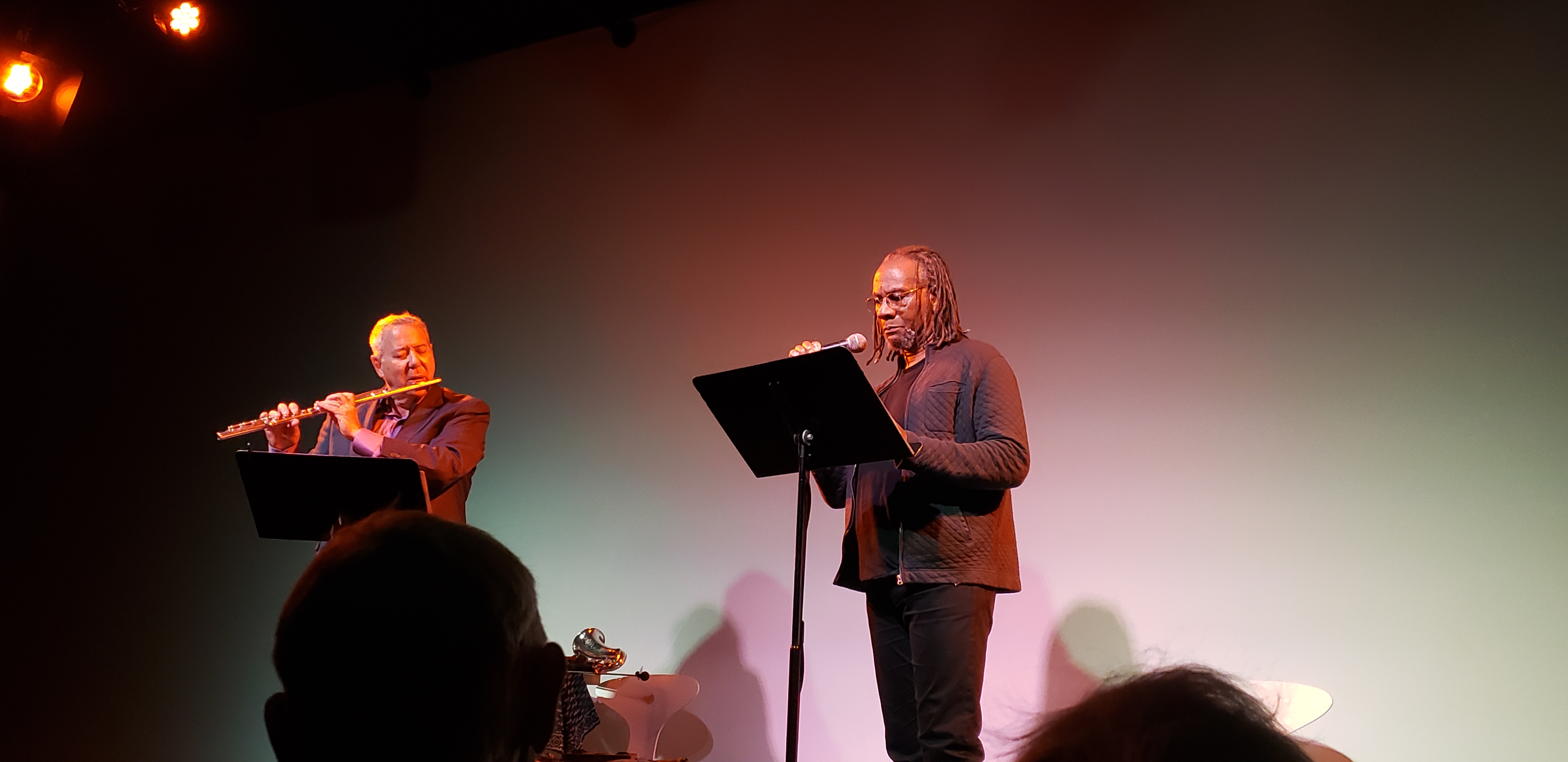 New Audio Recording: Nathaniel Mackey and Marty Ehrlich at Hugo House ...